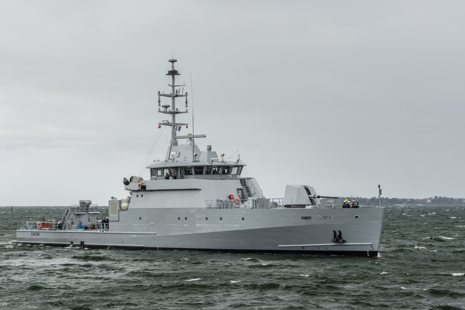 The last offshore patrol vessel in the OPV58S programme delivered to ...